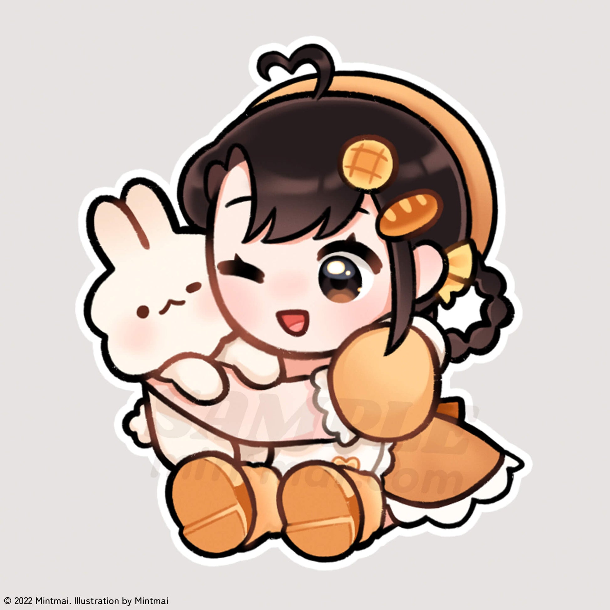 Snuggle Sticker – Mintmai